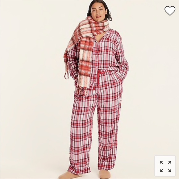 J. Crew | Intimates & Sleepwear | J Crew Plaid Flannel Pjs | Poshmark